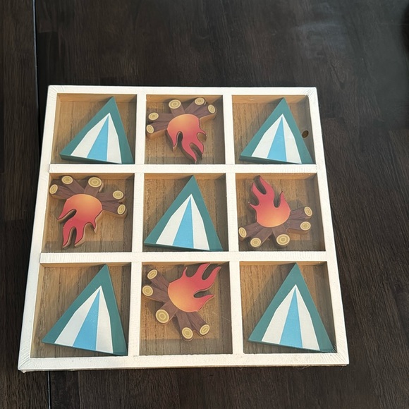 Ashland | Toys | Ashland Wooden Campfire Tent Tictactoe Game | Poshmark